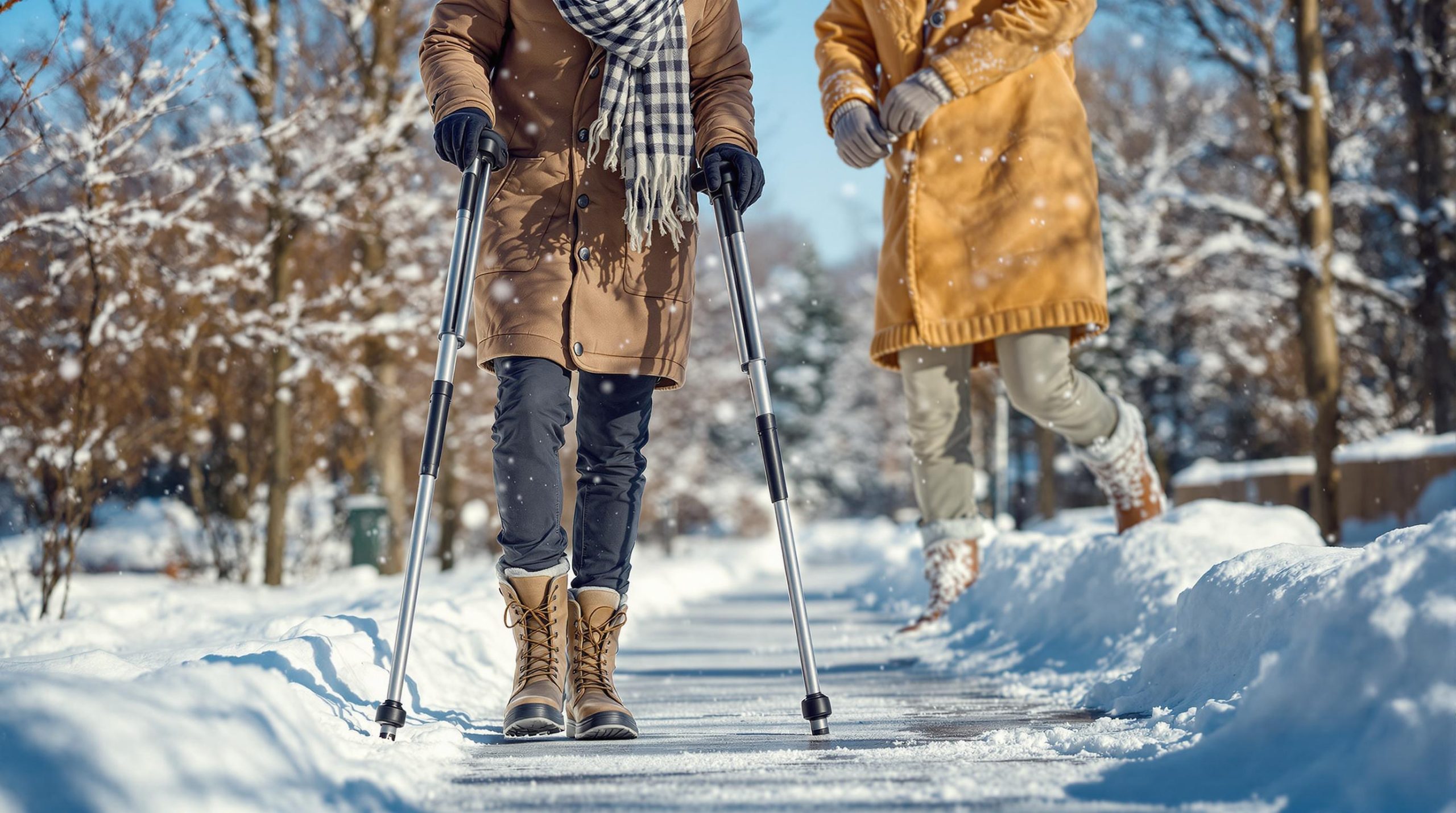5 Tips for Using Crutches in Winter - World Crutches